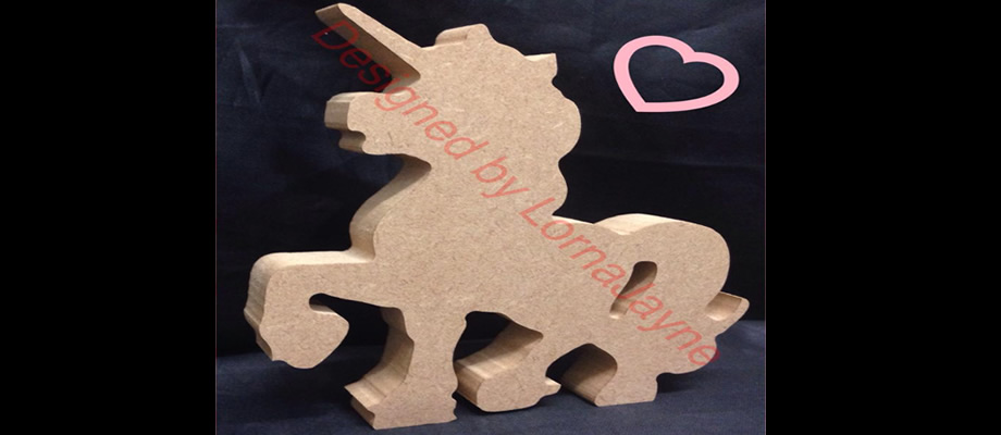 Custom MDF Craft Shapes | Laser Cut | Engraving - Lorna Jayne Craft Shapes