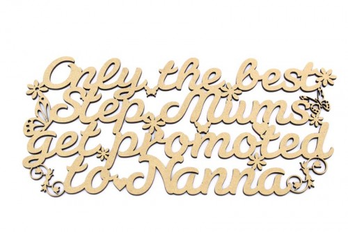Only The Best Step Mums Get Promoted To Nanna - Lorna Jayne