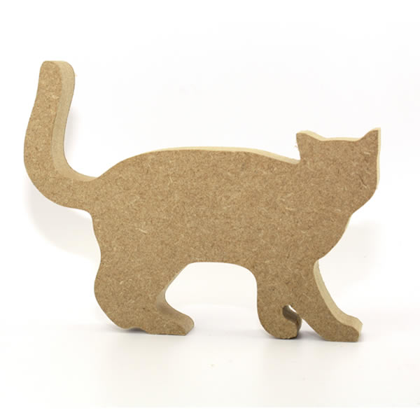 Cat Freestanding 18mm MDF - Lorna Jayne