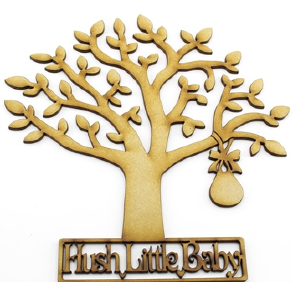 MDF Trees & Flowers - MDF Craft Shapes Lorna Jayne Craft Shapes