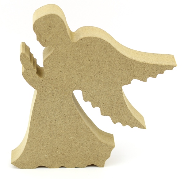 18mm MDF Freestanding Angel Shape - Lorna Jayne