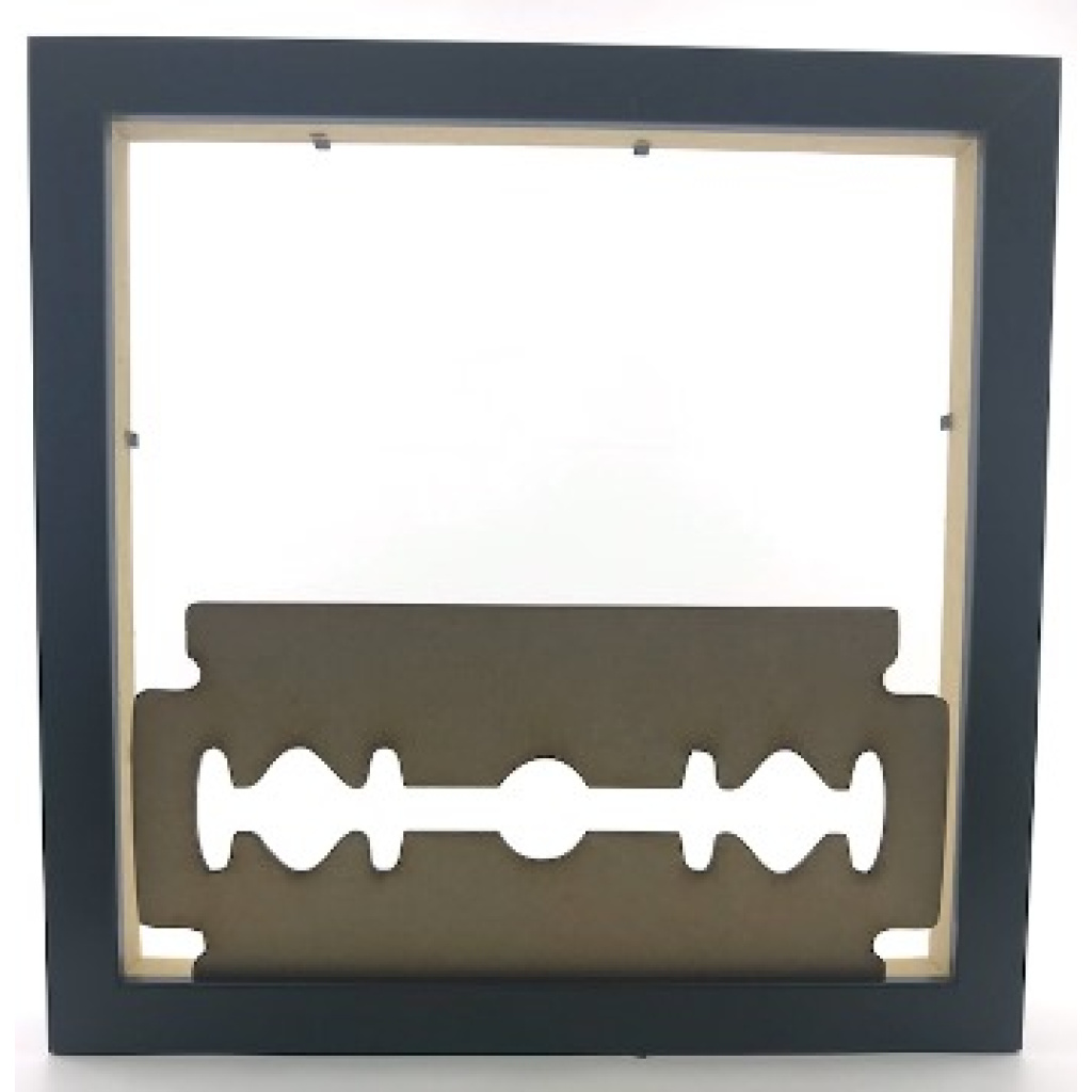 Razor Blade -Peaky Blinders Inspired MDF Plaque - Lorna Jayne Craft Shapes
