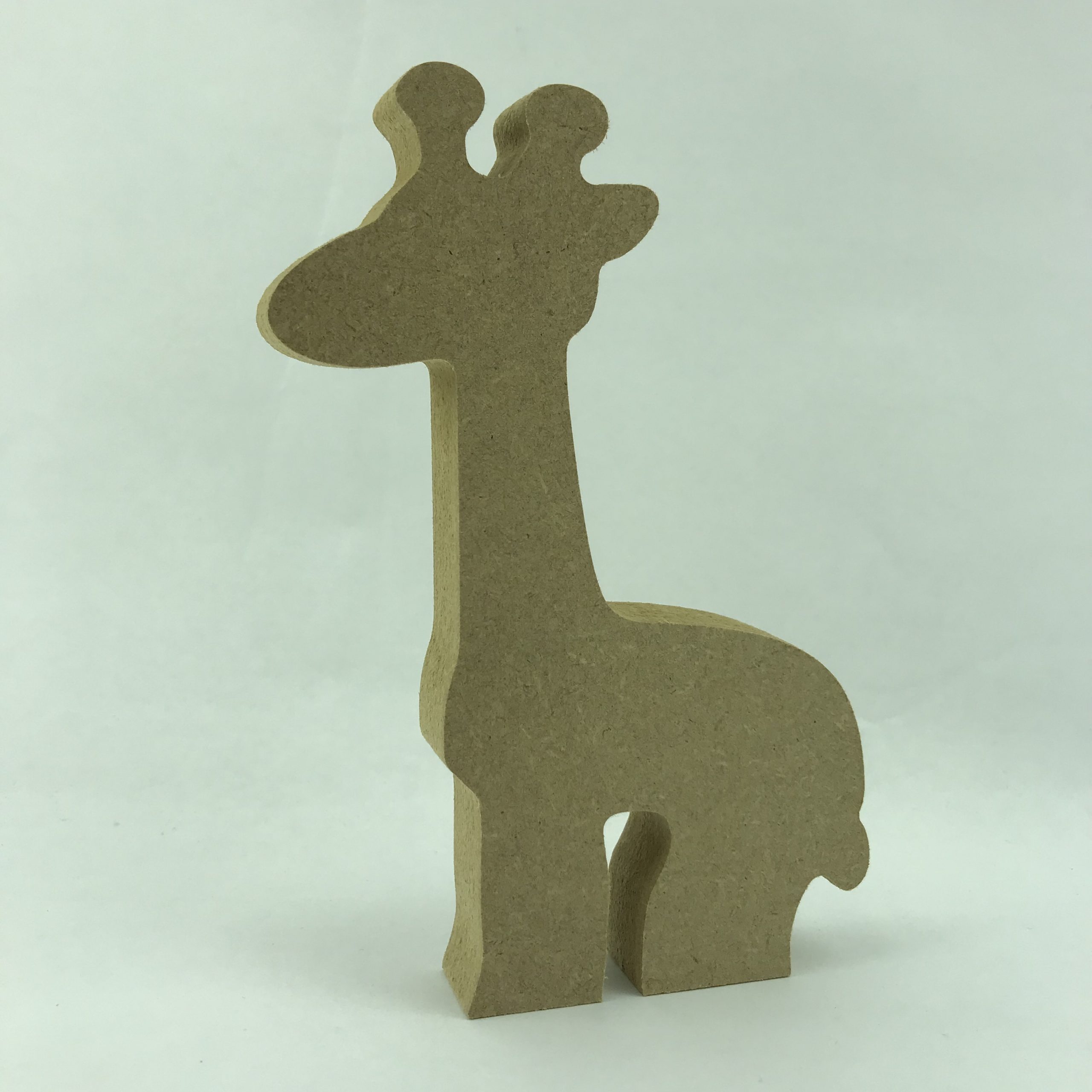 18mm MDF Giraffe Freestanding 15cm - Lorna Jayne